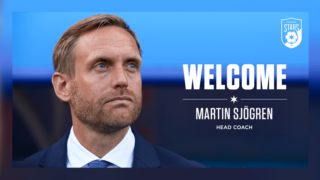 Breaking News: Chicago Stars FC Name Martin Sjögren as New Head Coach ...
