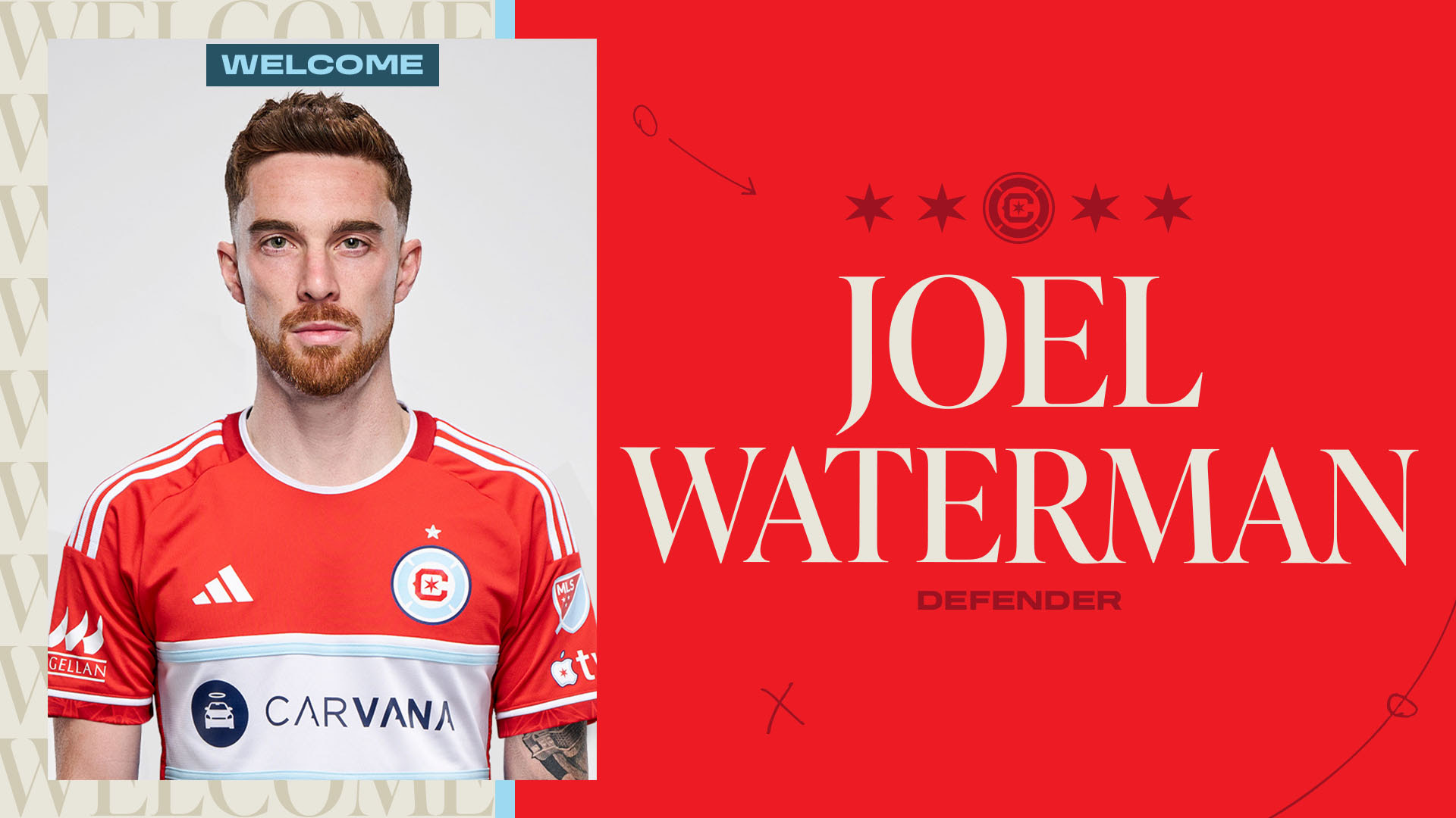 BREAKING NEWS: Chicago Fire FC Acquires Defender Joel Waterman from CF ...